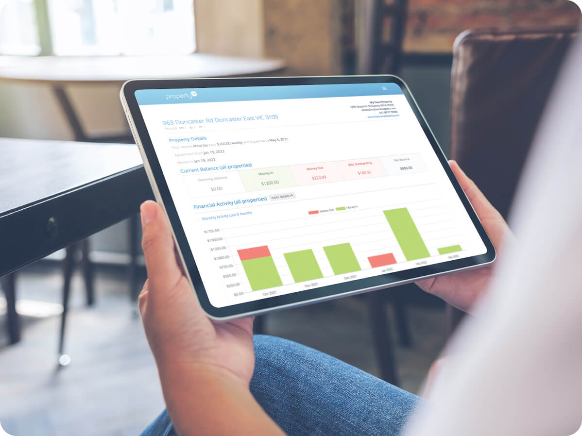 Finances | Property Management Software - PropertyMe Owner