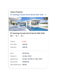 PropertyMe Tenant App: Tenancy Info - PropertyMe Tenant