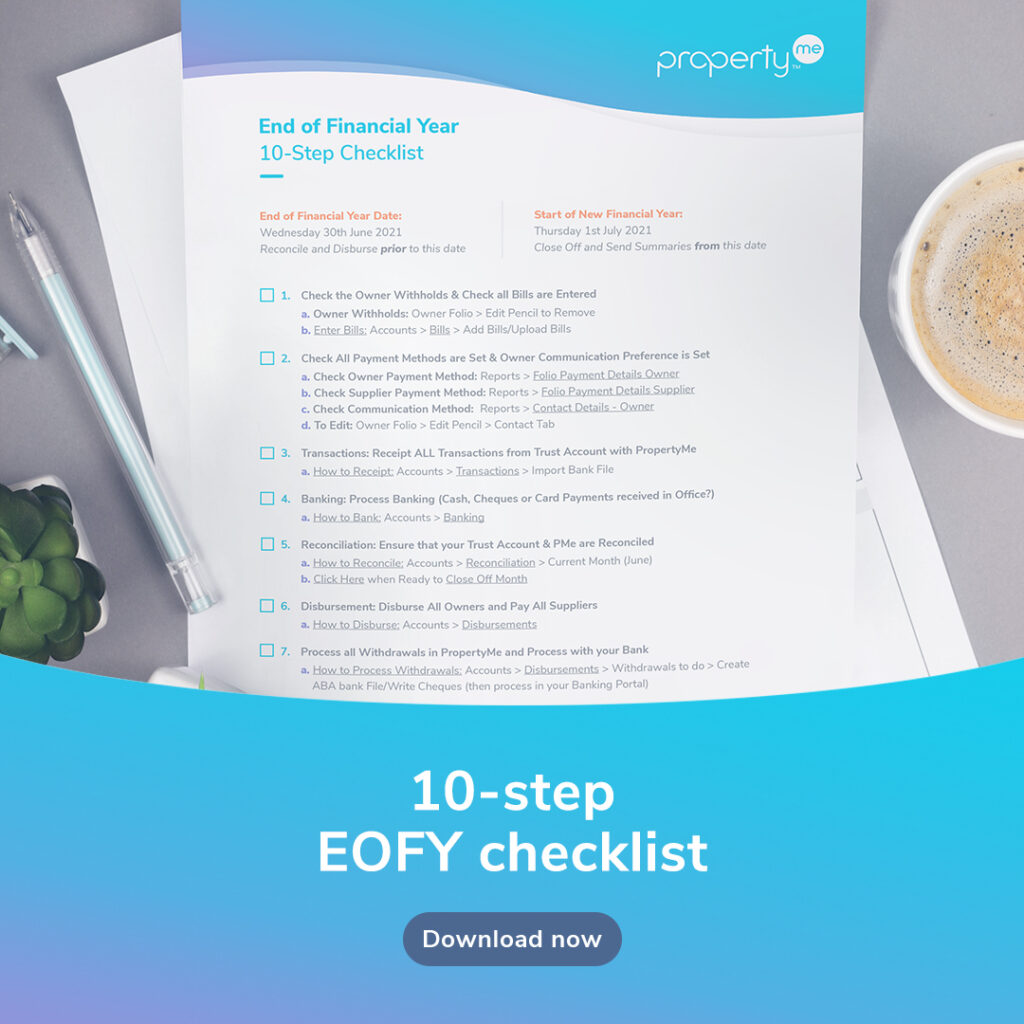 The ultimate guide to EOFY for property managers - PropertyMe