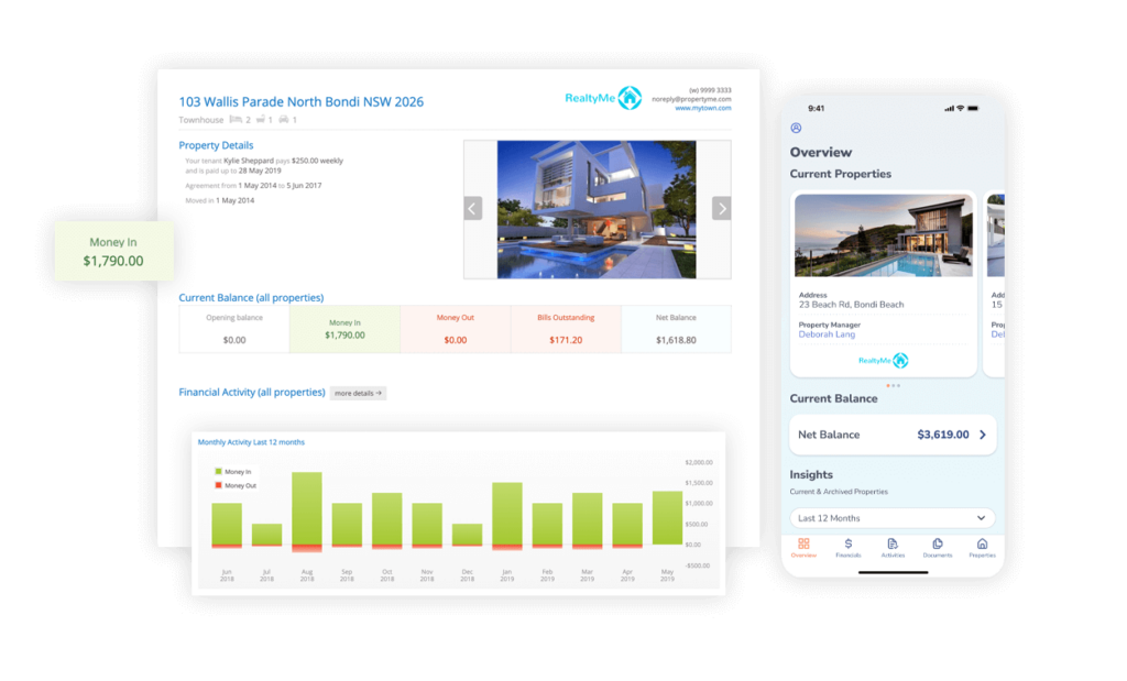 Cloud Property Management Software Features - PropertyMe