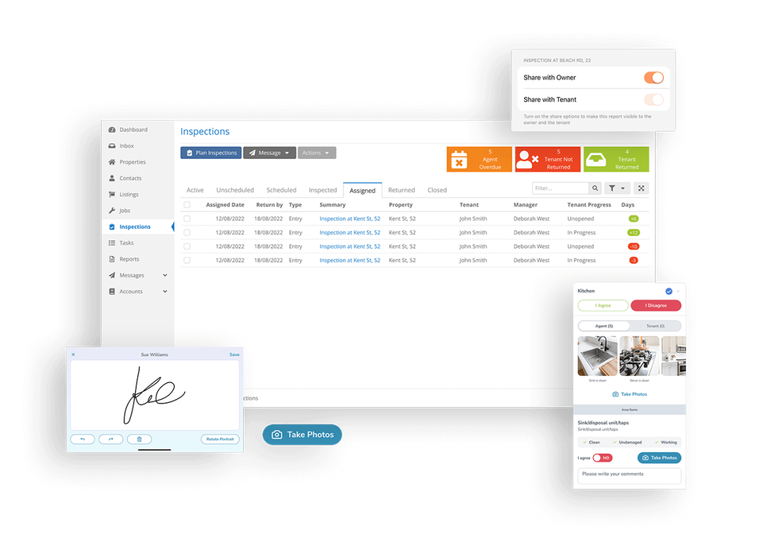 Cloud Property Management Software Features - PropertyMe
